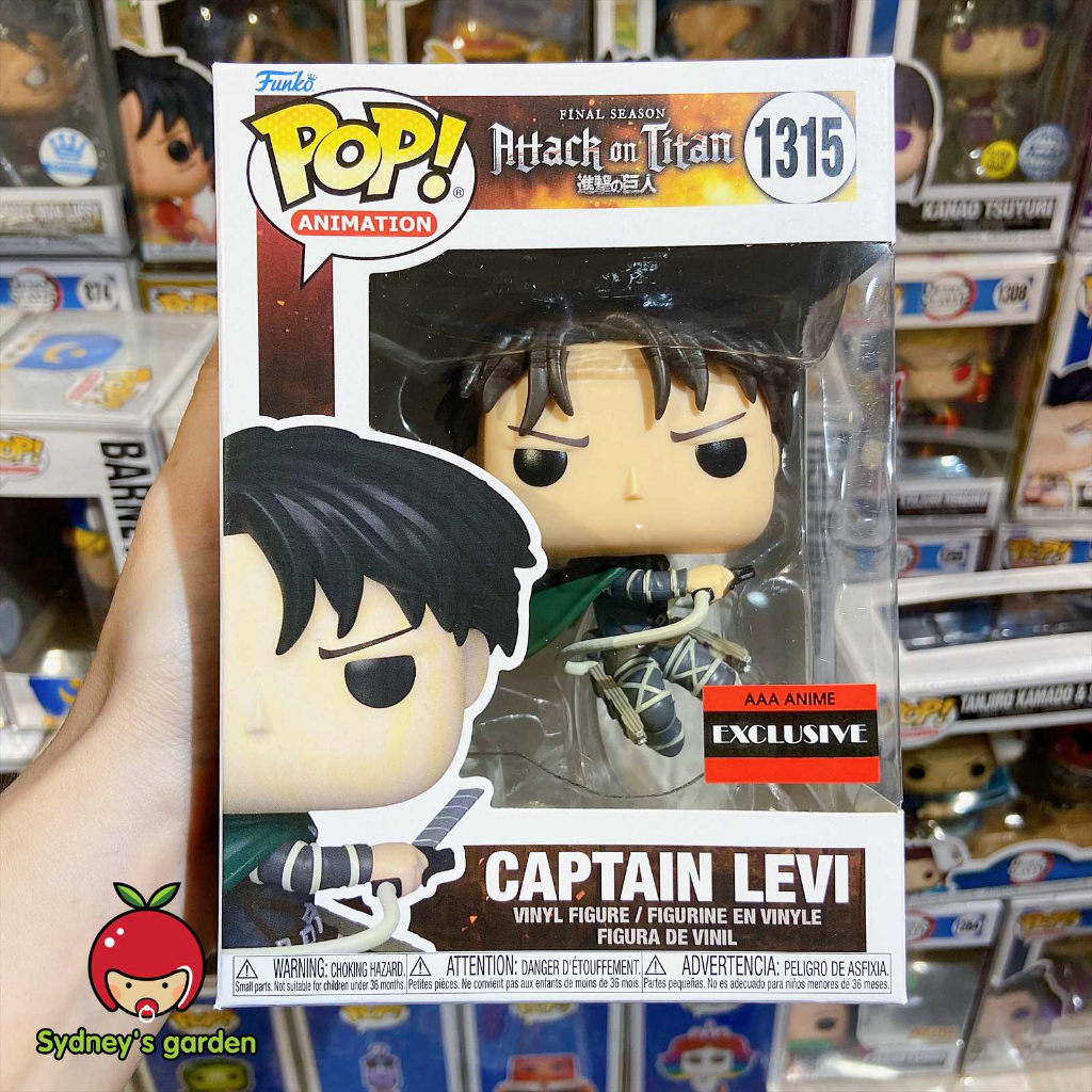 Funko Pop ATTACK ON TITAN Figure - CAPTAIN LEVI (AAA) | Shopee Malaysia