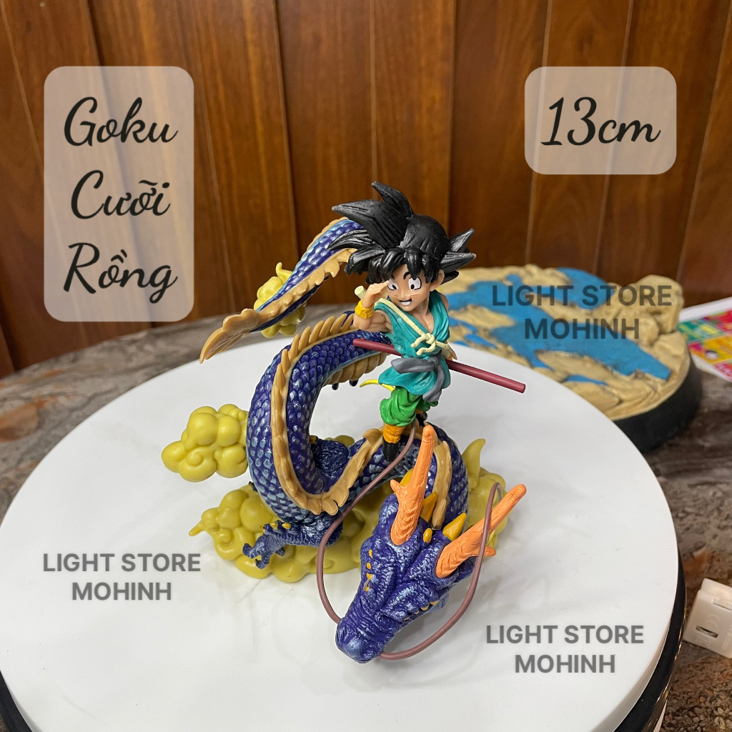 [13CM] Goku DRAGON Ride Model In ANIME DRAGON BALL With Cloud Effect ...