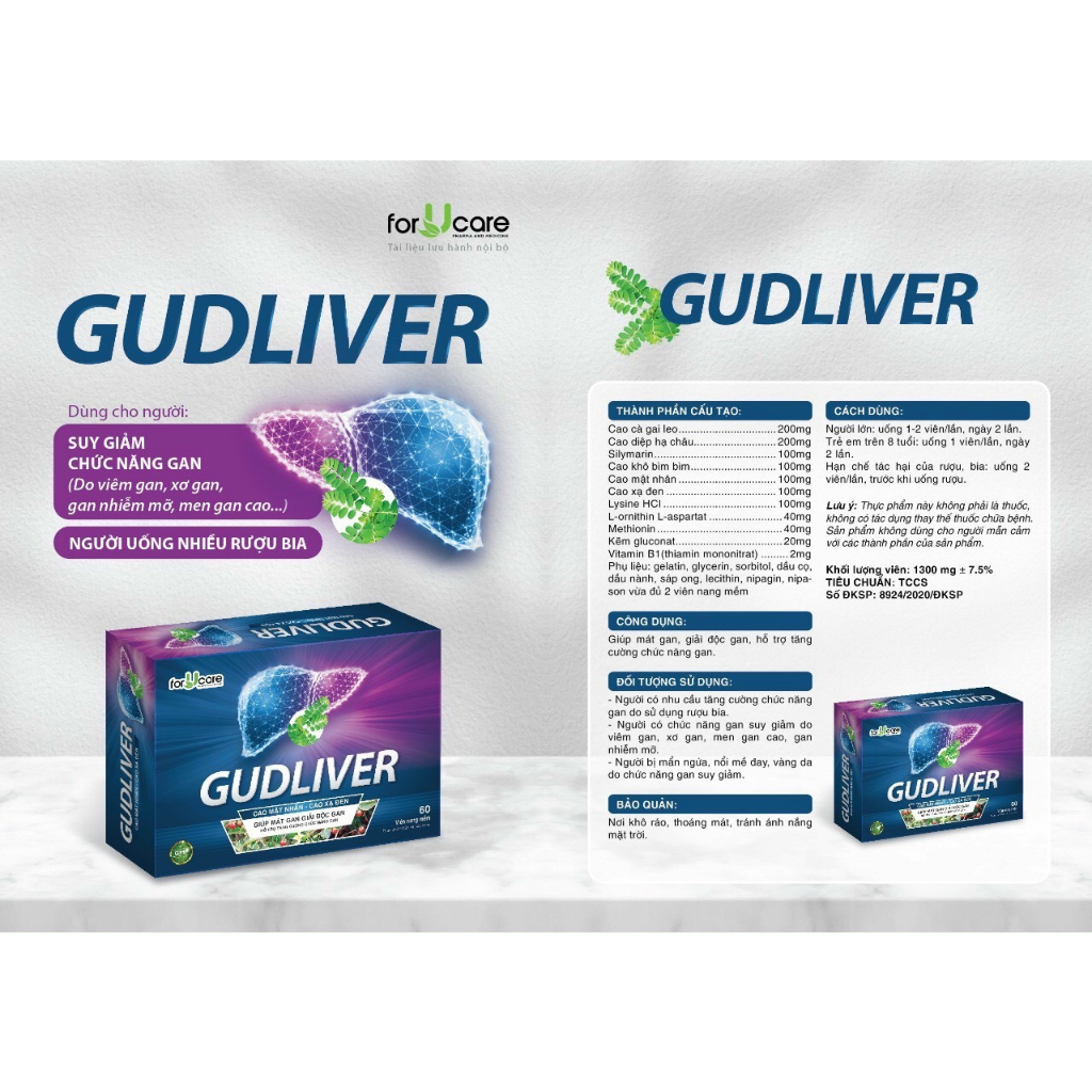Gudliver - Helps cool the liver, detoxify the liver, enhance liver ...