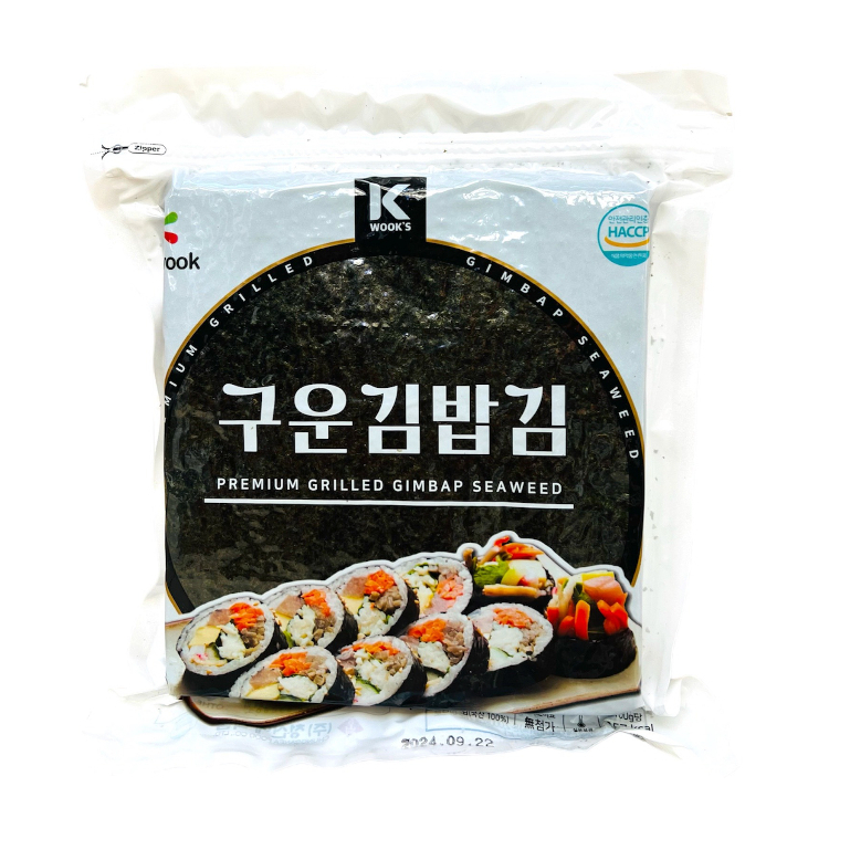 Seaweed Roll Rice / KIMBAP 100 Leaves K- WOOK'S | Shopee Malaysia