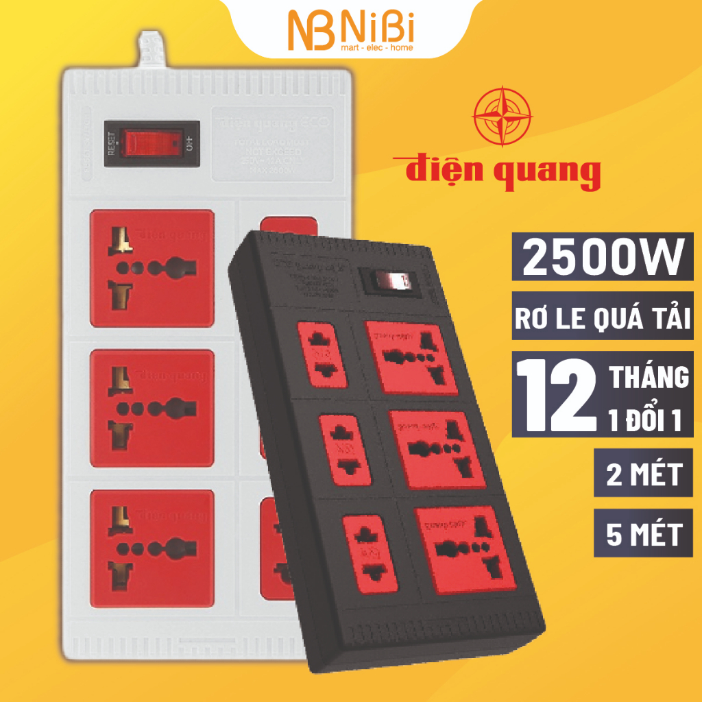 6eco Photoelectric Multi-Purpose Power Socket Load 2500W, Multi-Purpose ...