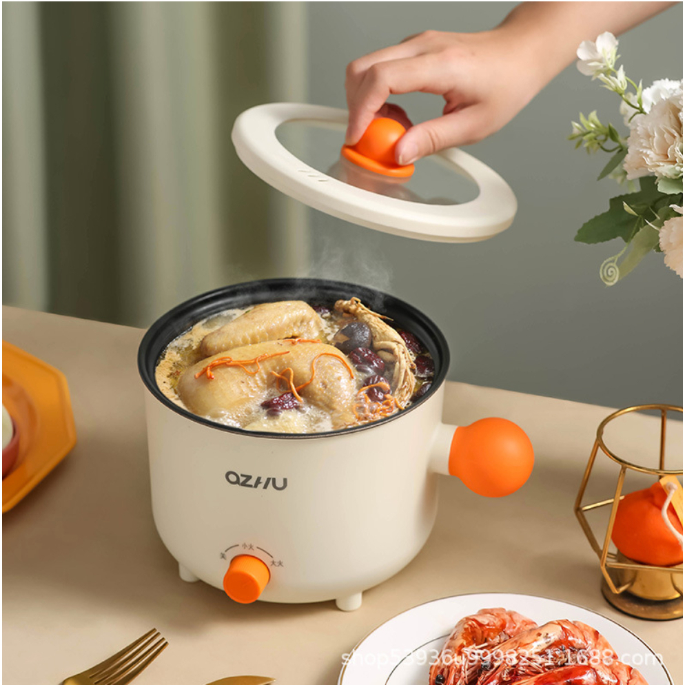 1-person Hot Pot, 2-Step Multi-Purpose Mini Steamer With Handy Steamer ...