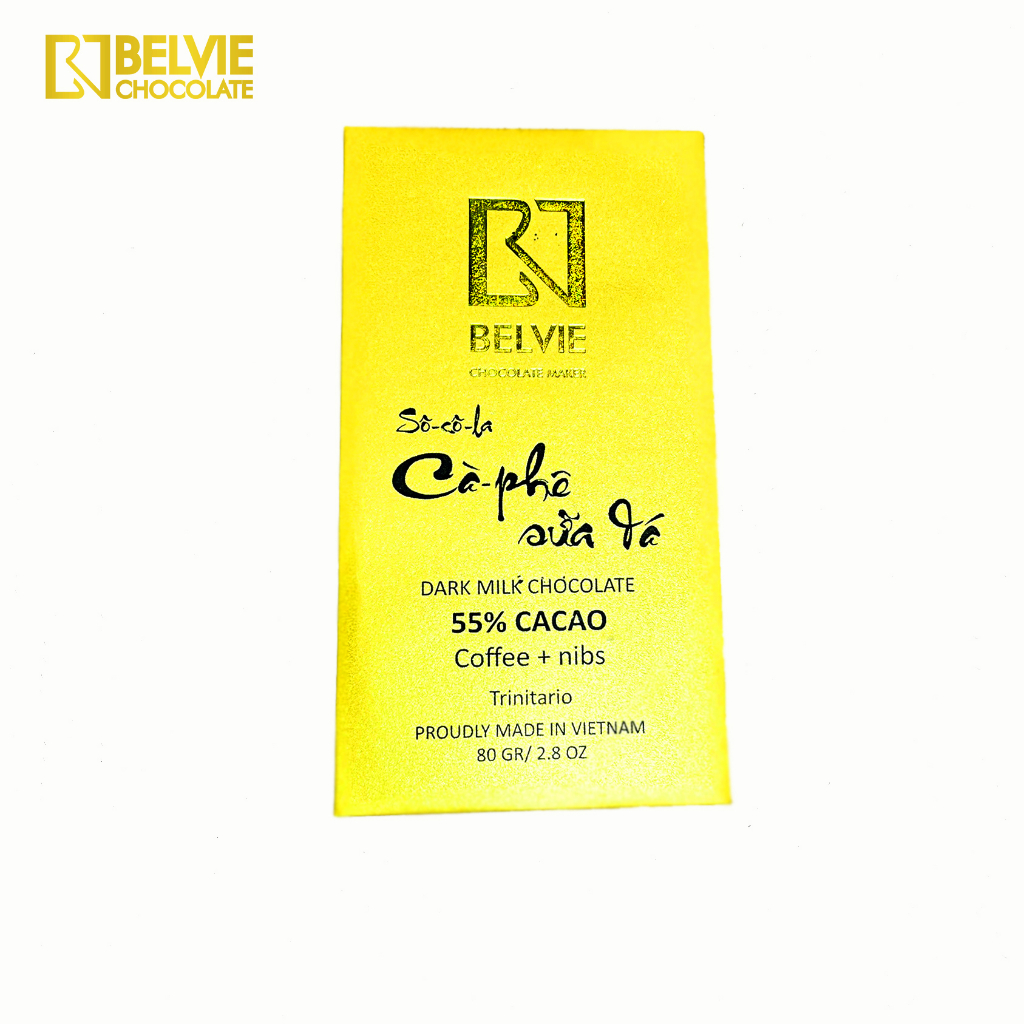 Belvie Milk Coffee Chocolate 55% cocoa | Shopee Malaysia