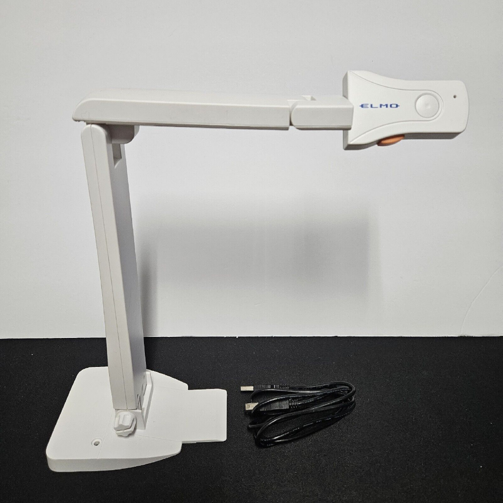 Elmo OX-1 Portable Visual Presenter 1080P over USB Digital Document ...
