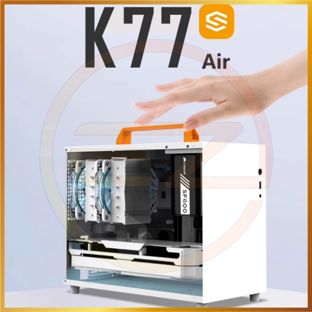 Sgpc K77 Air ITX computer Case supports MATX motherboard | Shopee Malaysia