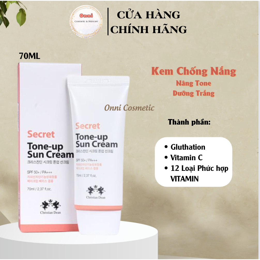 Secret Christian Dean Sunscreen - Korea - 70ml | Shopee Malaysia