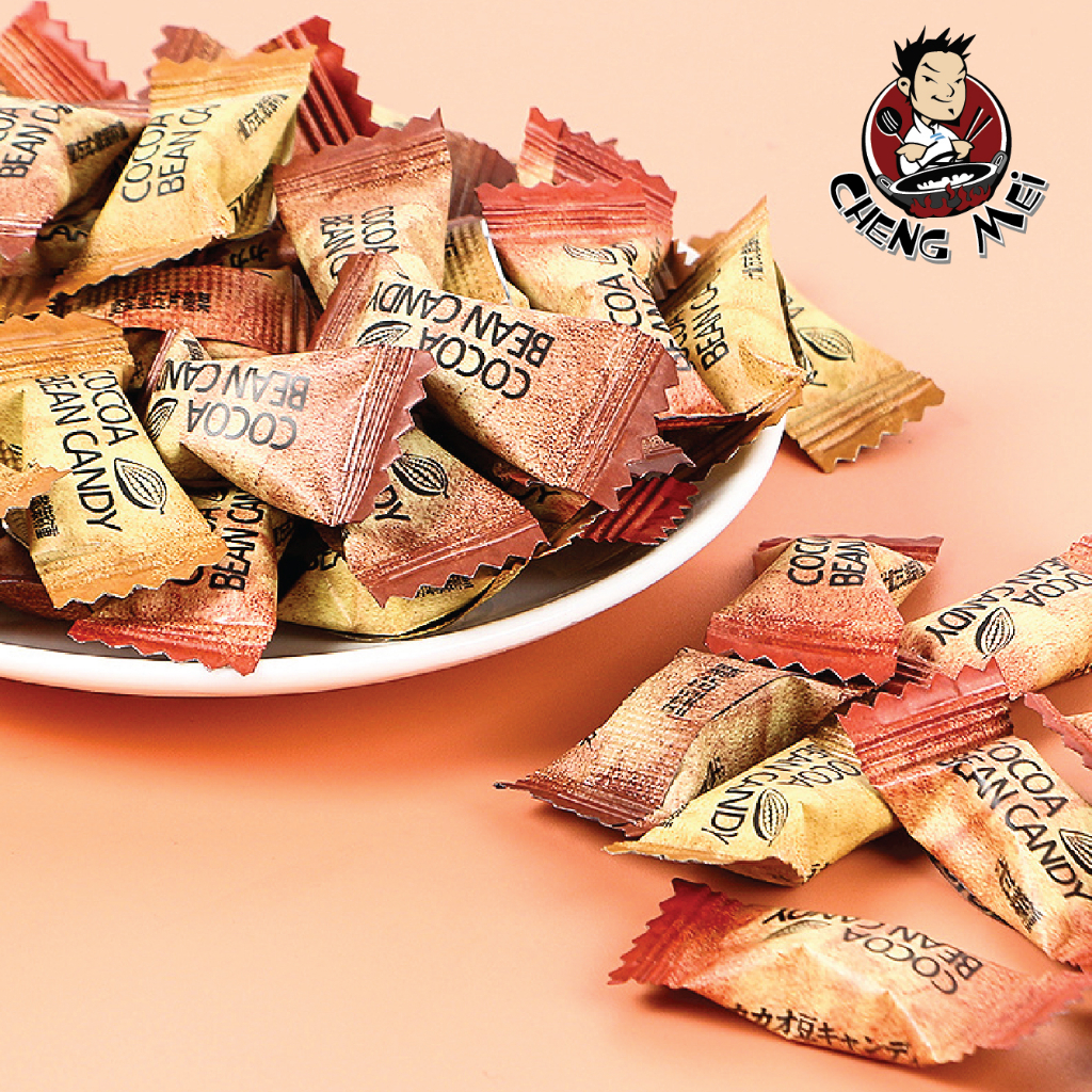 [ 1 bag of 100 tablets ] cacao coffee candy/ black tea flavored cocoa ...