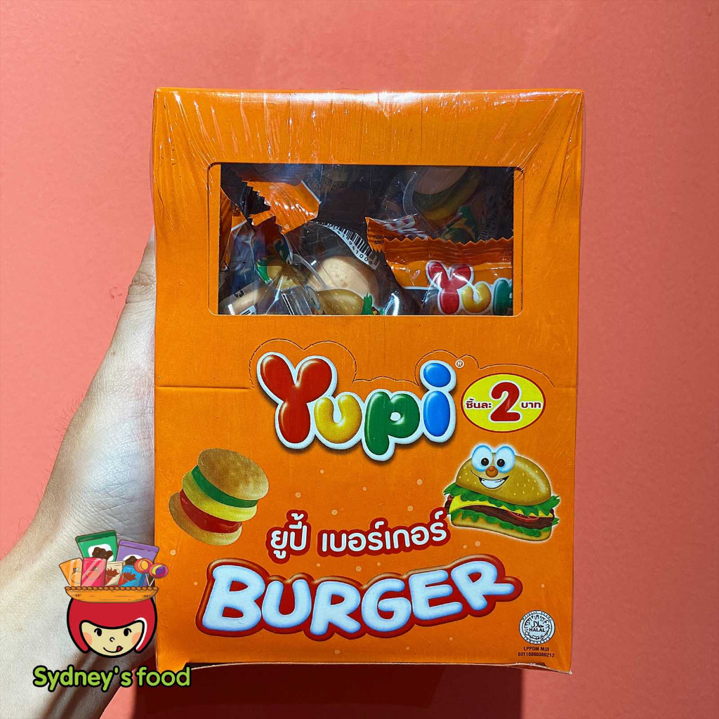 Yupi BURGER Gummy Candy (24 PCS) | Shopee Malaysia