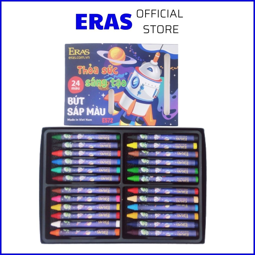 Eras E572 Color Wax (24 Colors/box) | Shopee Malaysia