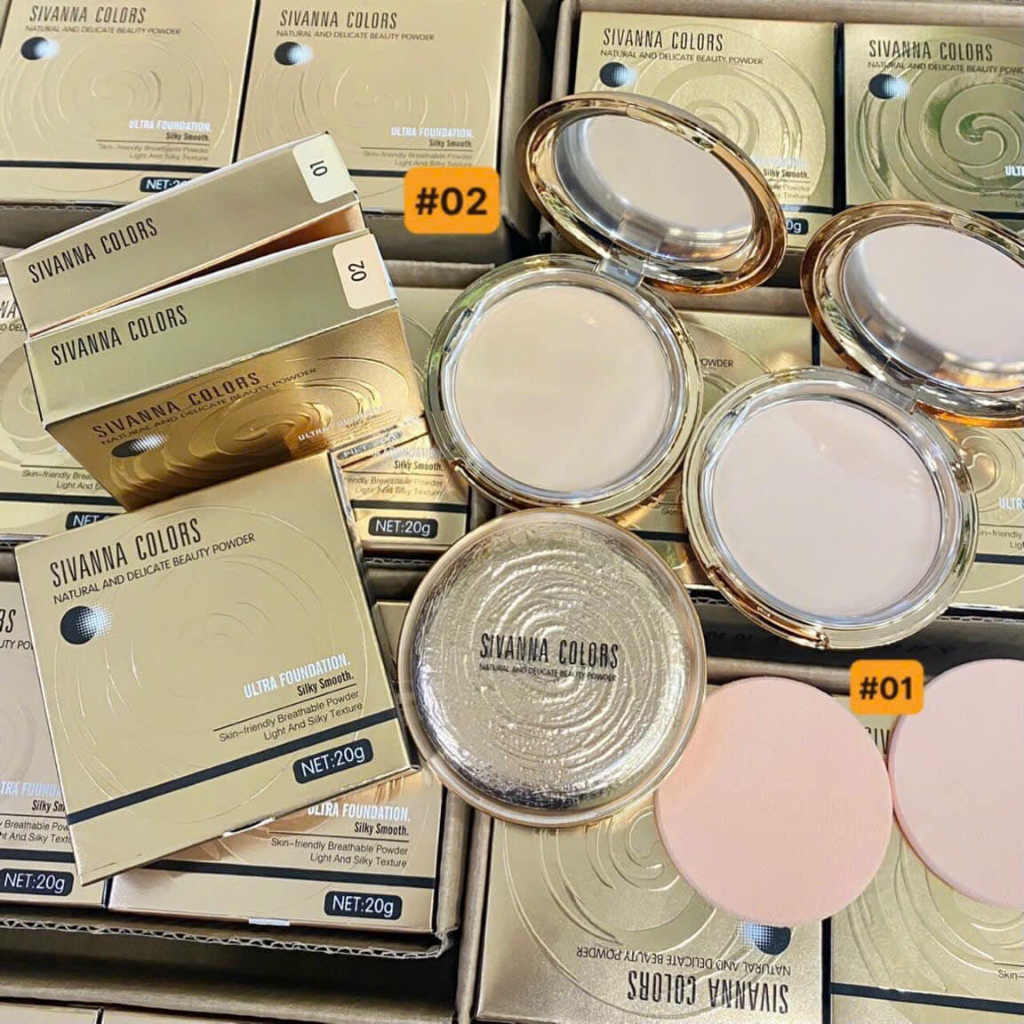 Sivanna Colors Natural And Delicate Beauty Powder 20g | Shopee Malaysia