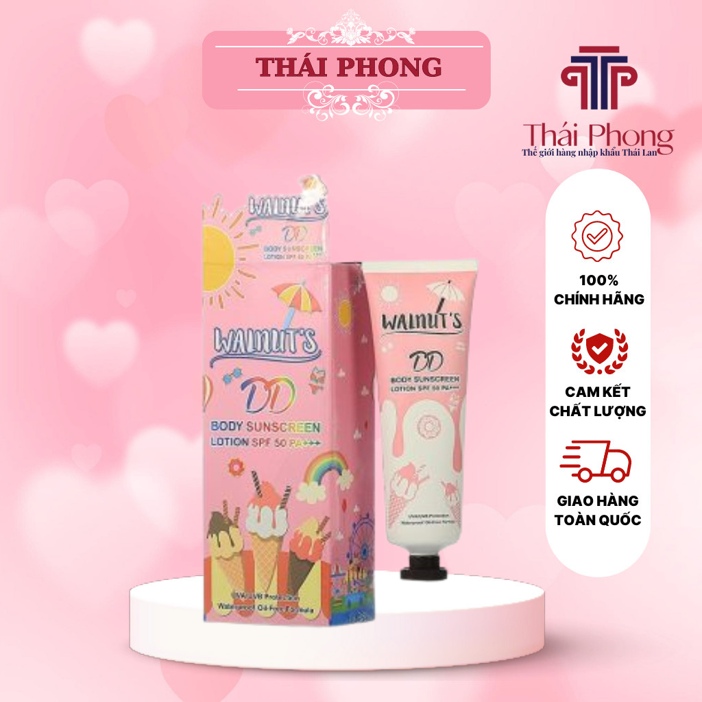 Walnut's Body Sunscreen lotion SPF50 PA+++ | Shopee Malaysia