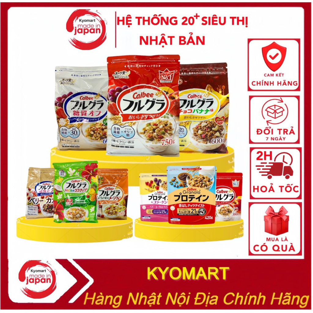 Calbee Cereal, Japanese Calbee Fruit Cereal. | Shopee Malaysia