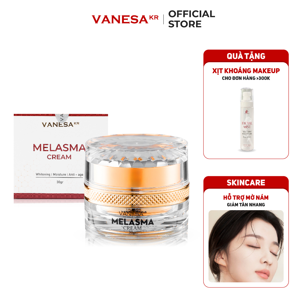 Vanesa Melasma Cream Moisturizes, Whitens Skin And Helps Fade Freckles ...