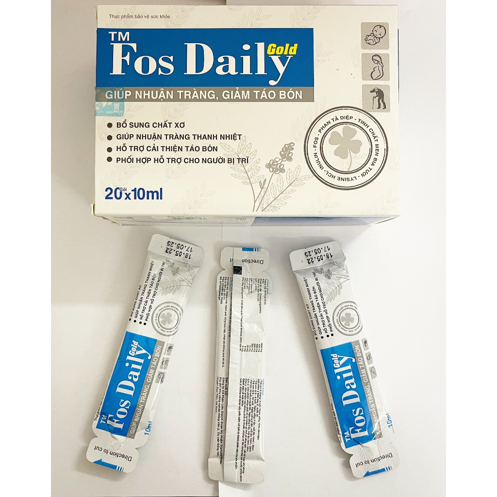 Fos Daily Gold soluble fiber - Fiber supplement, helps laxative ...