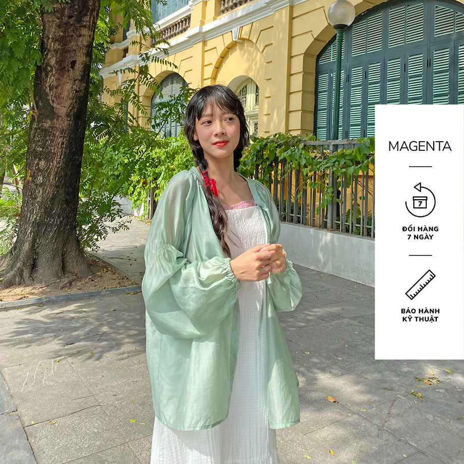 Magenta Hikari style shirt made of light, airy cotton | Shopee Malaysia