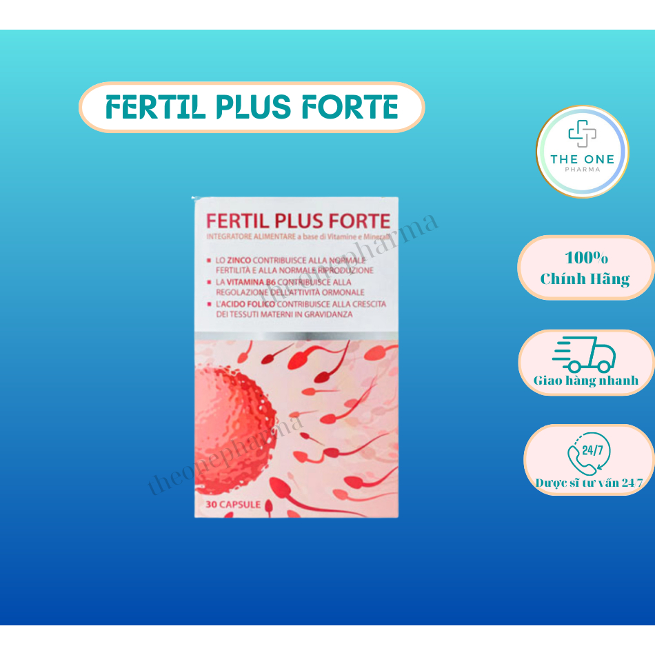 Fertil Plus Forte - Egg Supplement, Increase Conception, Multivitamin ...