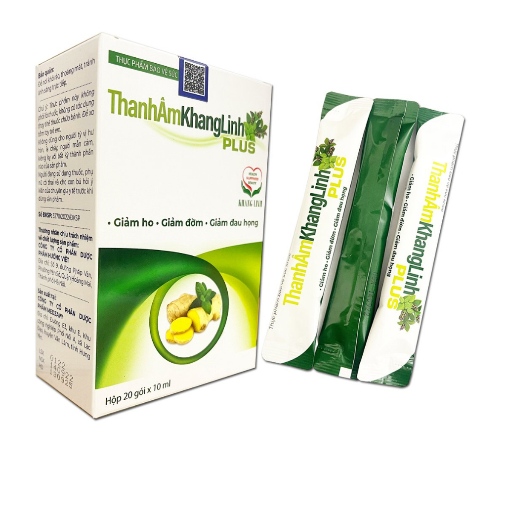 Kang Linh Plus Thanh Yin Syrup (Box of 20 packs) - Strengthens the ...