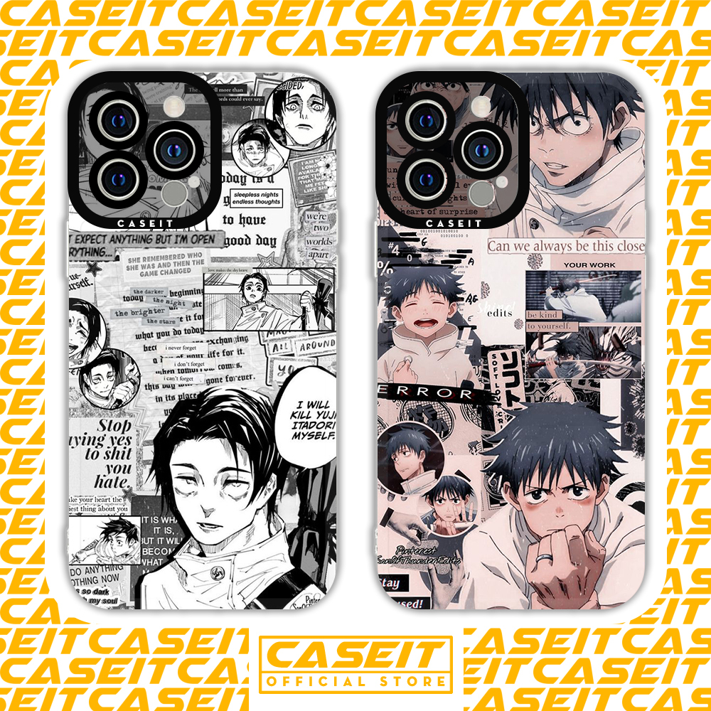 Caseit Jujutsu Kaisen Yuta Okkotsu manga Aesthetic square edge iphone ...