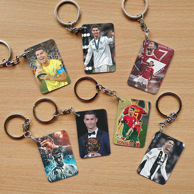 Fashion Cristiano Ronaldo Key Chain (Various Models) | Shopee Malaysia