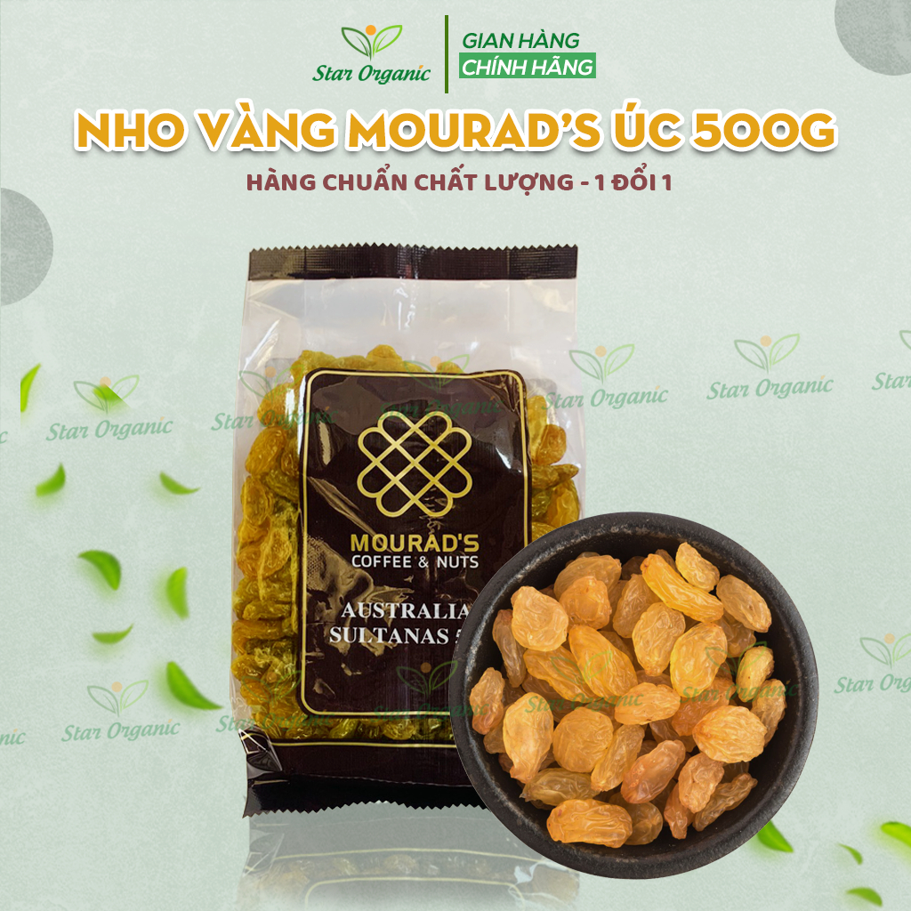 Mourad's Australian Golden Raisins 500g Sweet and Sour, Standard ...