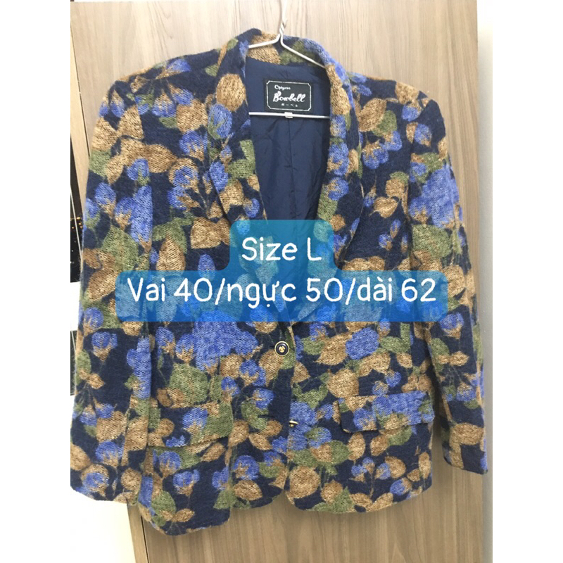 Lovely Floral Pattern Vest (2Hand) | Shopee Malaysia