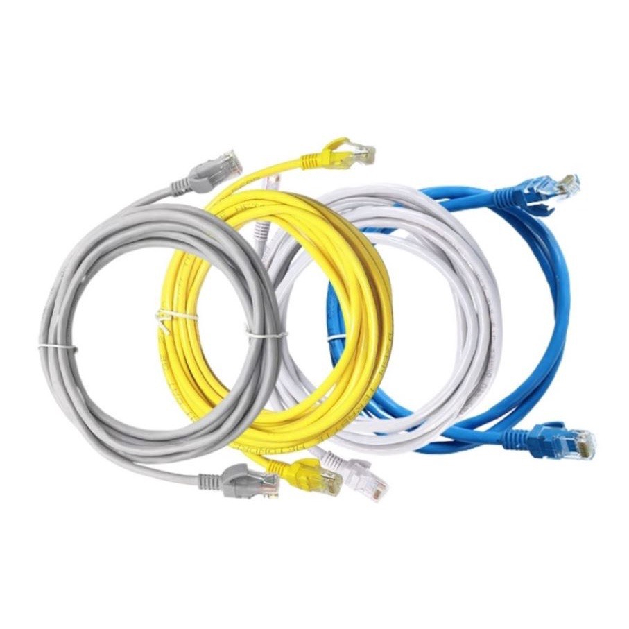 Network cable, lan wire, 2M, 3M, 5M, 10M, pre-pressed with 2 quality ...