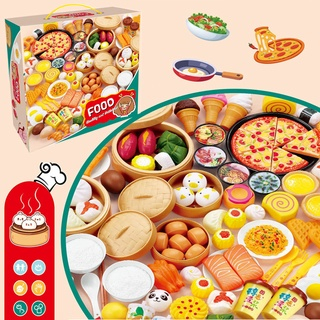 88-piece Cooking Toy Set Includes Super Beautiful Dumplings, Ice Cream ...