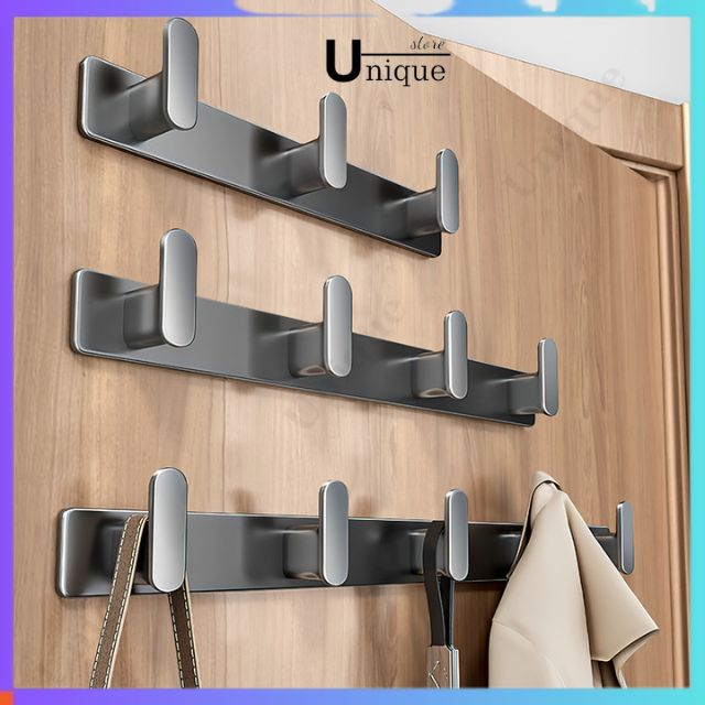 Unique multi-purpose wall-mounted hanger with glue | Shopee Malaysia