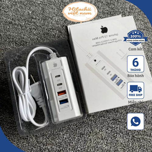 Integrated ip phone charging socket with 2 charging ports + 2 fast ...