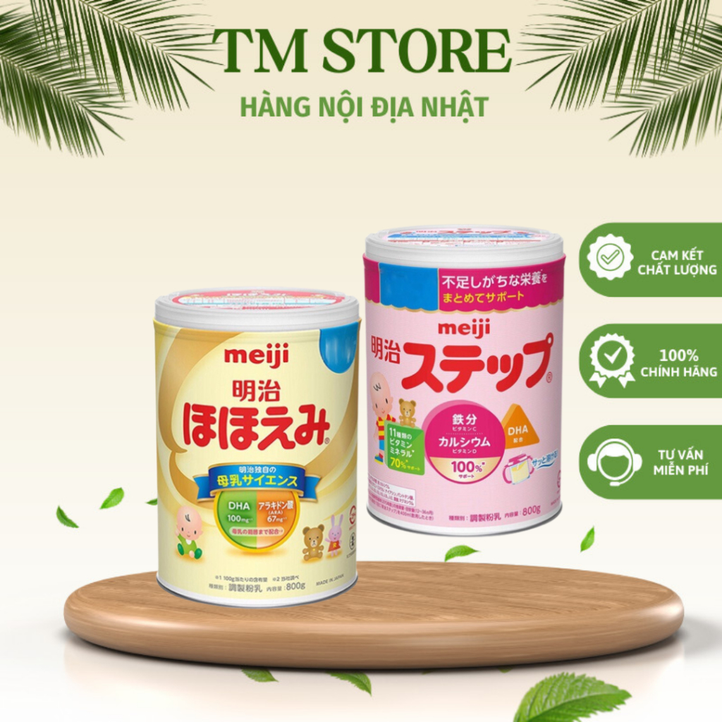Meiji Japanese Domestic Powdered Milk Can 800g | Shopee Malaysia