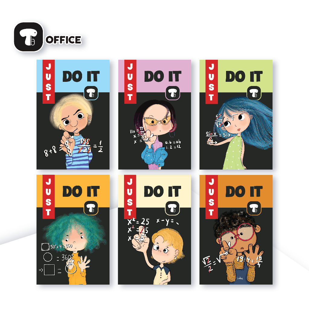 Caro Tube Kids Just Do It A5 Caro Caro Book Glue 14x21cm 180 TB pages ...