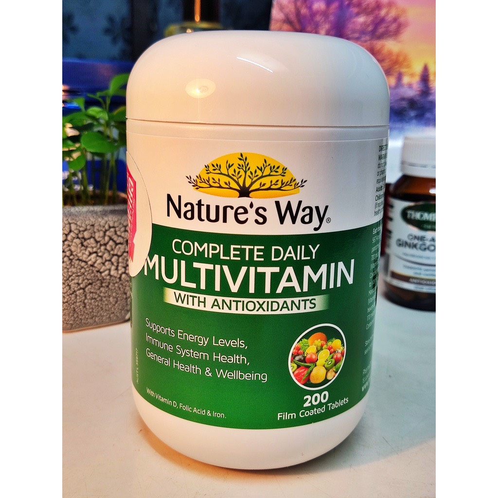 Multivitamin [Australia] Nature’s Way Complete Daily Multivitamin - 200 ...