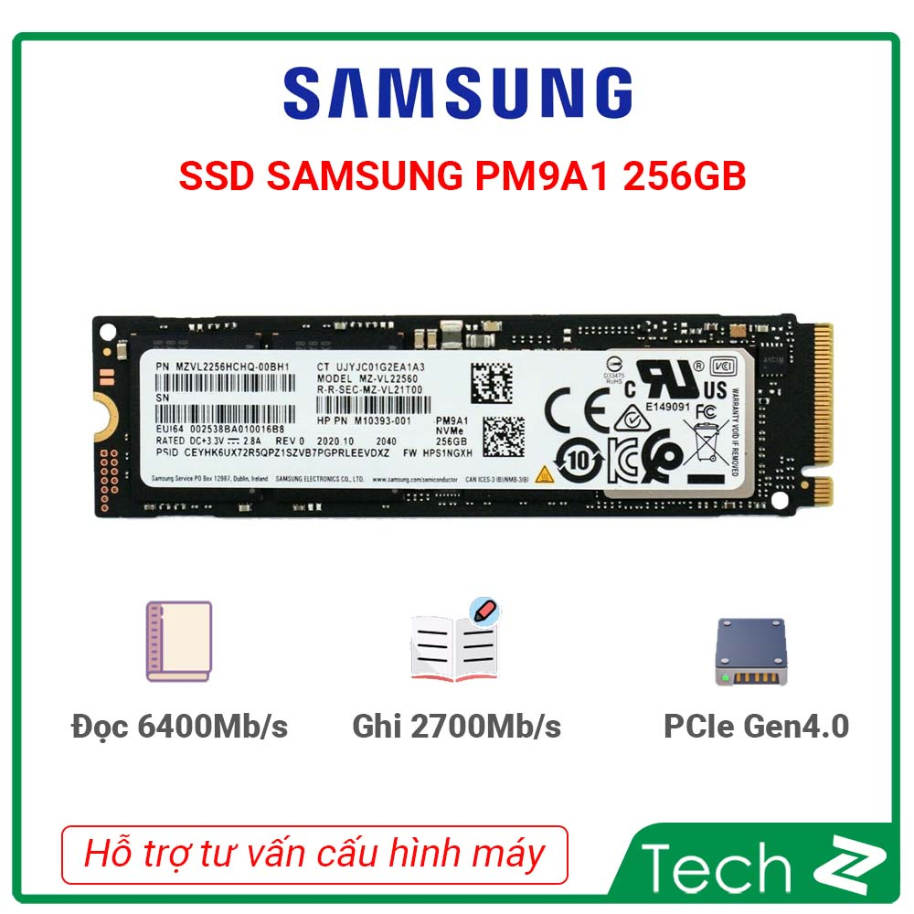 Samsung PM9A1 M.2 PCIe Gen4 SSD Hard Drive 256GB - 512GB - 1TB | Shopee Malaysia