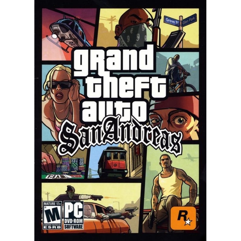 GTA San Andreas - 1 DVD | Shopee Malaysia