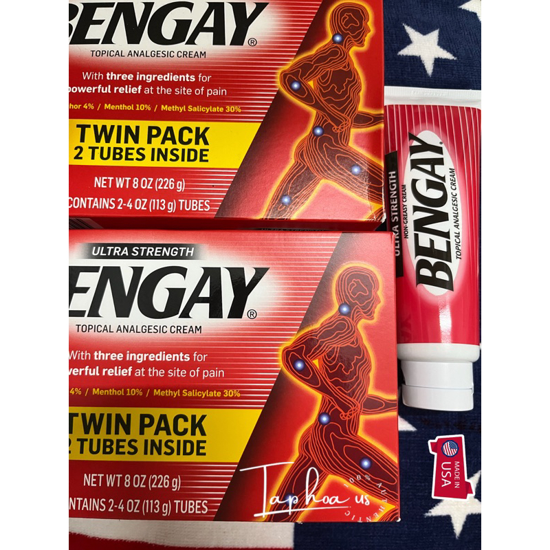 Bengay Ultra Strength Pain Reliever Massage Cream 113g | Shopee Malaysia