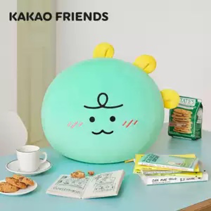 [NINIZ Kakao friends] Jordy teddy bear green dinosaur mochi large size ...