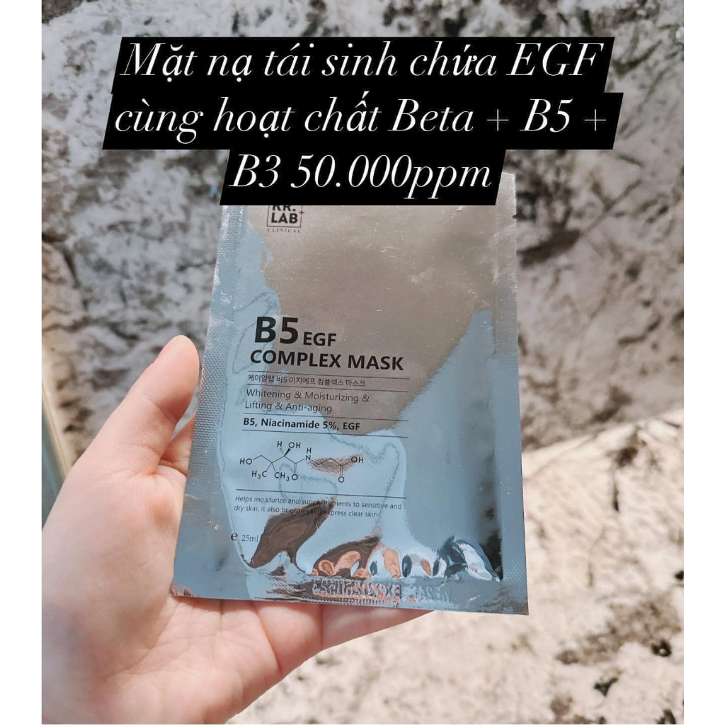 Mask B5 EGF KR.LAB Regenerates, Moisturizes, Increases Cell ...