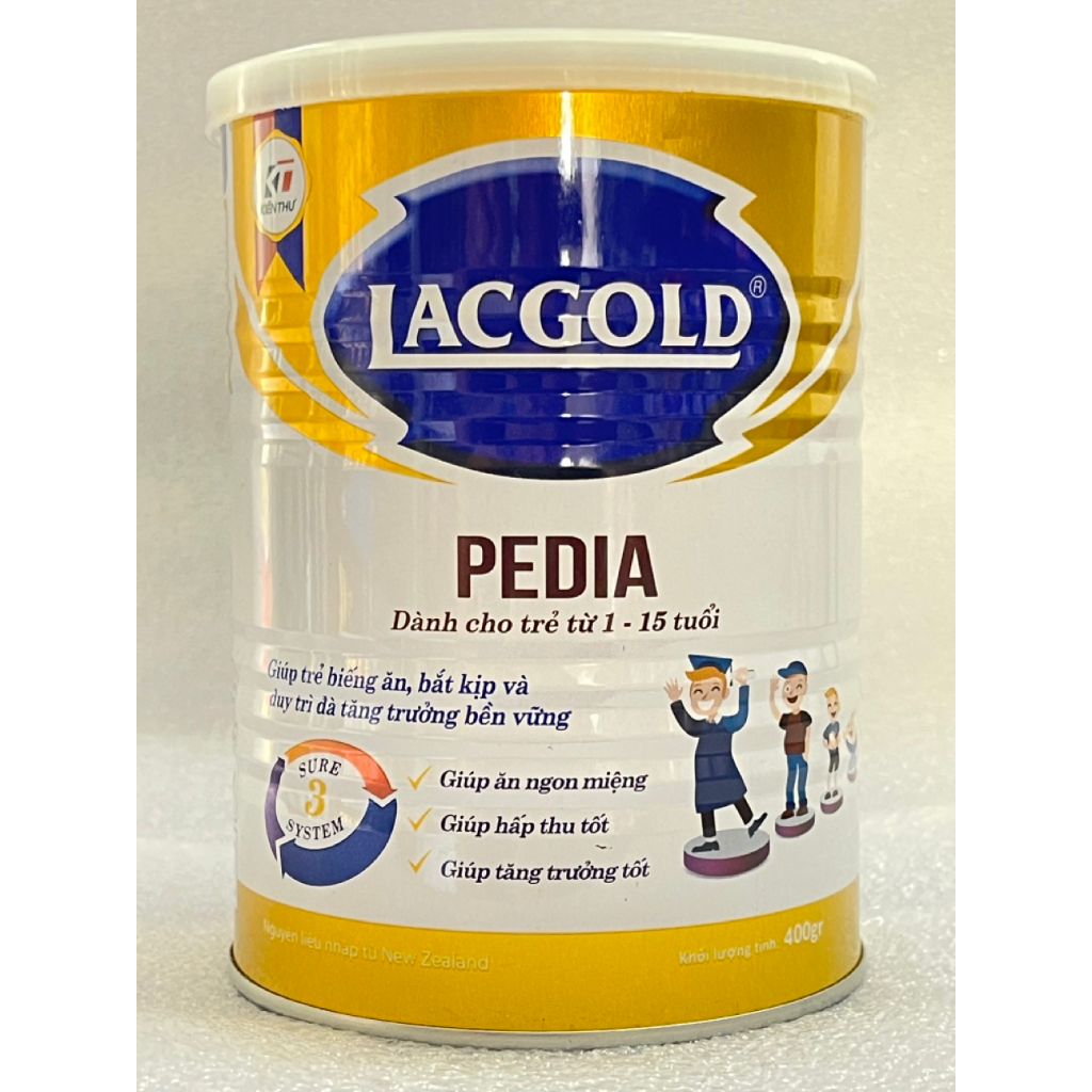 Lacgold PEDIA Milk 400g (1 - 15 years old) - Helps Children with ...