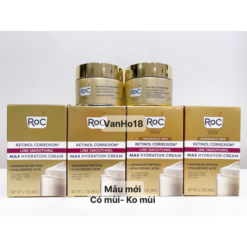 Roc Retinol Correxion Max Daily Hydration Crème | Shopee Malaysia