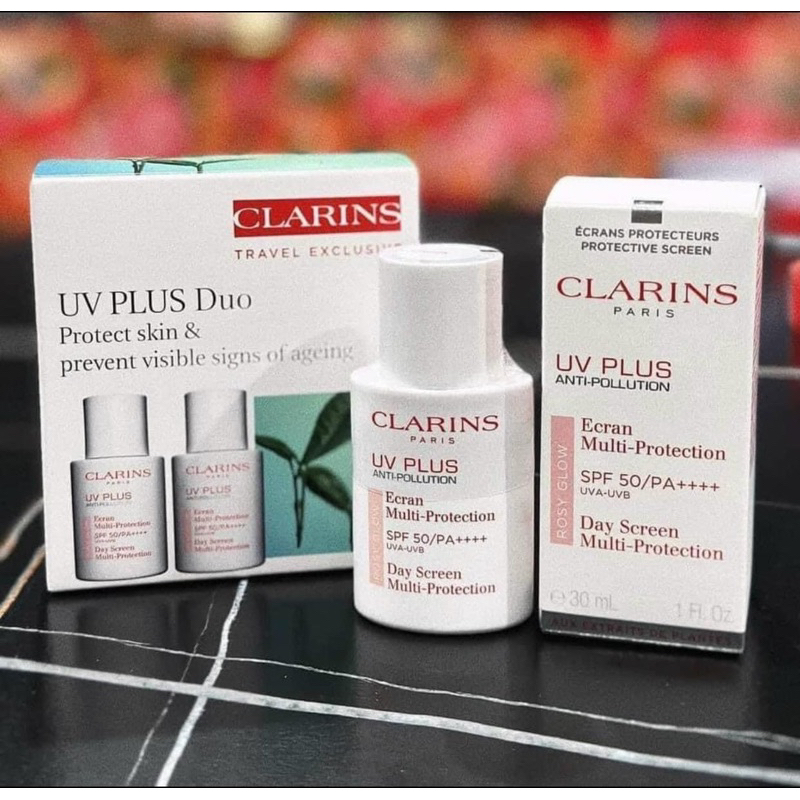 Clarins UV Plus Sunscreen SPF 50/PA++++ Rosy Glow 50ml | Shopee Malaysia