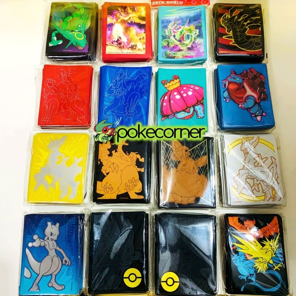 [PokeCorner] All Genuine Pokemon TCG Card Sleeves - Display price for ...