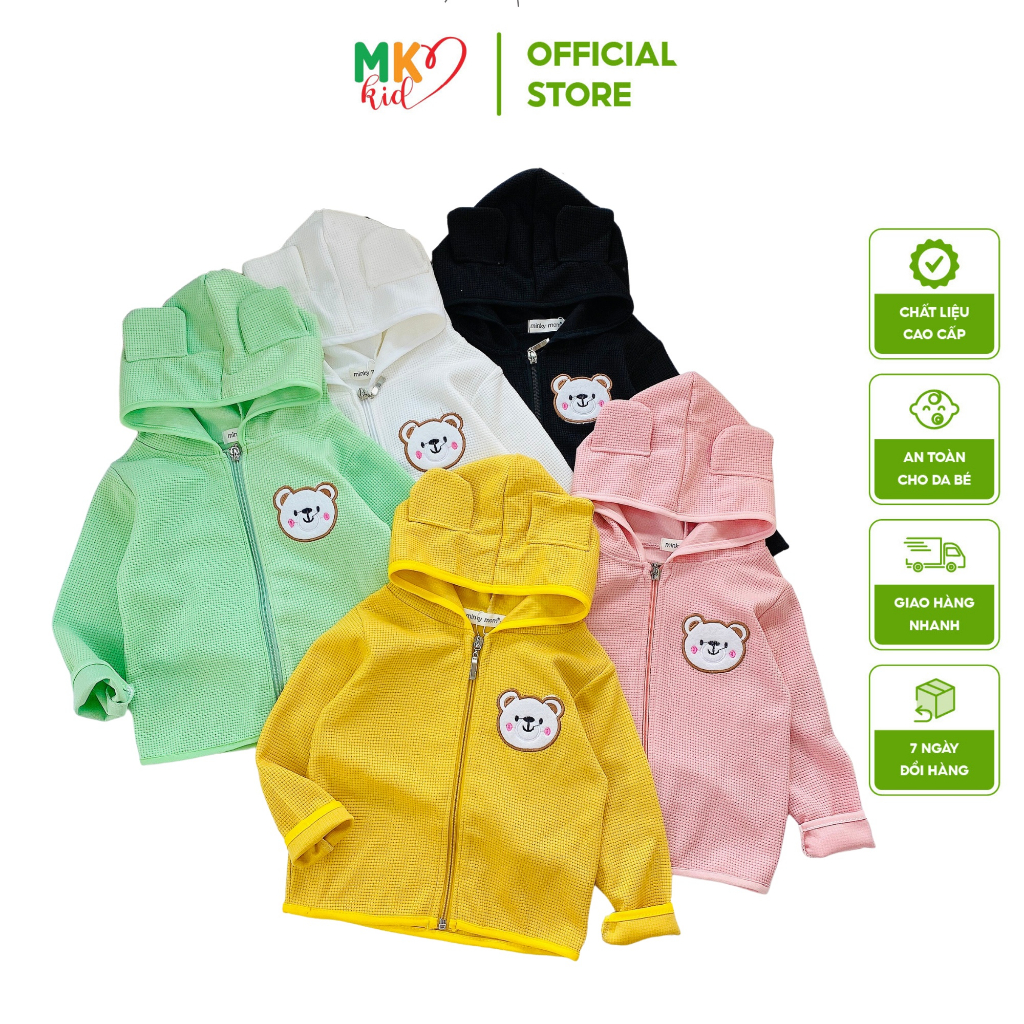 Mk KID 6-25kg sunscreen for boys and girls Summer wind jacket Soft Gentleman T-shirt Cool ...