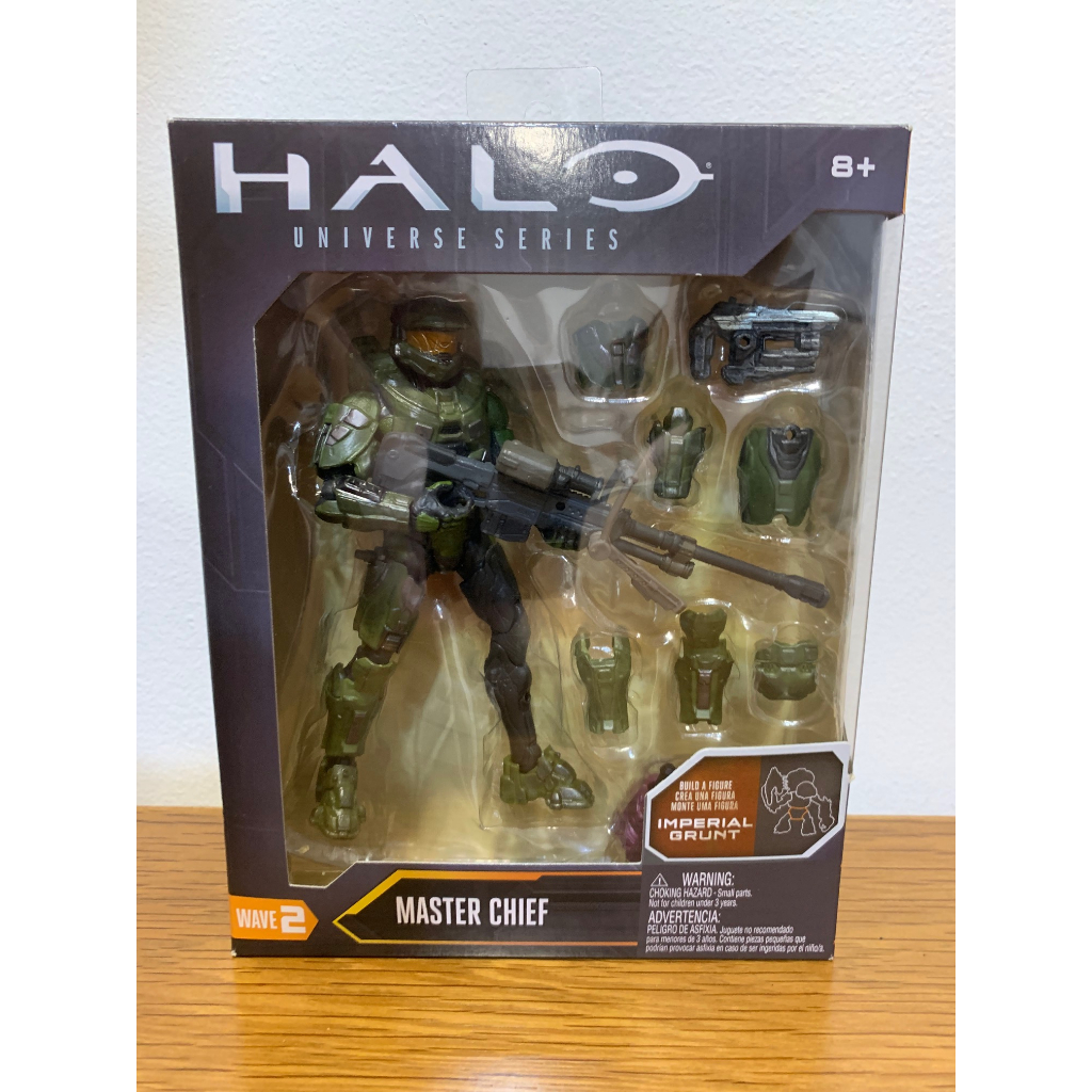 Mattel Halo Universe Wave 2 Master Chief Model - Imperial Grunt Series ...