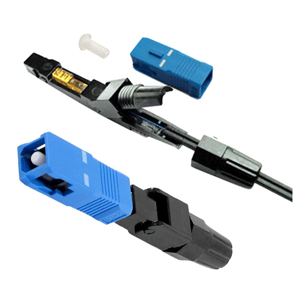 Set of 10 good quality Fast connector FC/APC JACK CONVERTER fiber optic ...