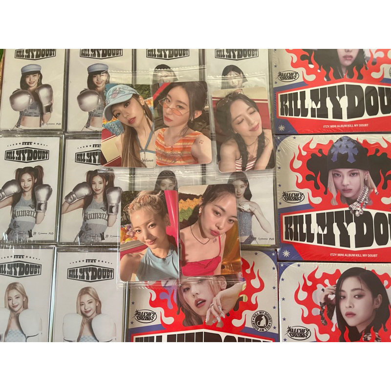 Kill MY DOUBT ITZY LIMITED VER ALBUM PHOTO SET | Shopee Malaysia