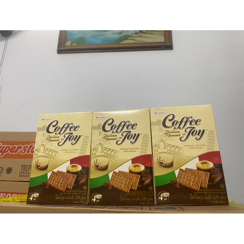 Coffee Joy 156g (Coffee Flavor Biscuits) | Shopee Malaysia