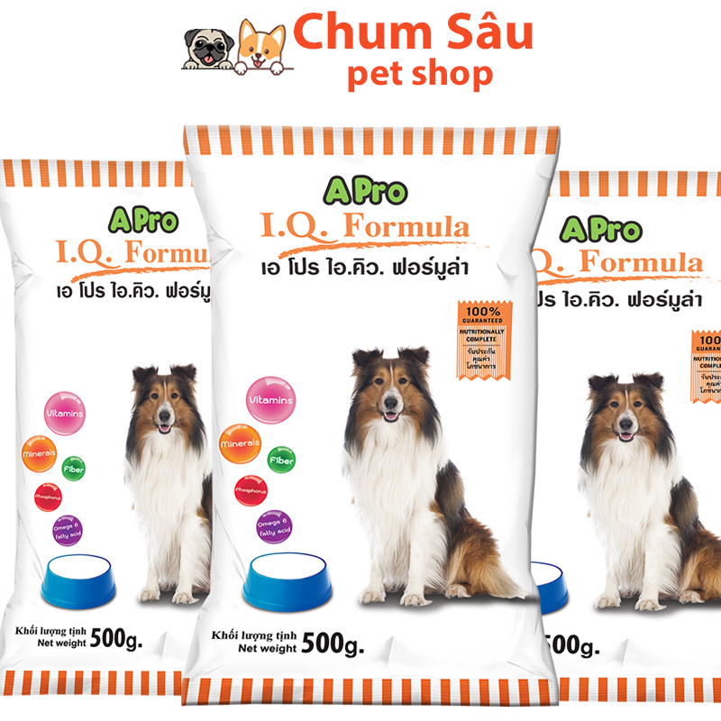 APro IQ Formula dry dog food 500g pack | Shopee Malaysia