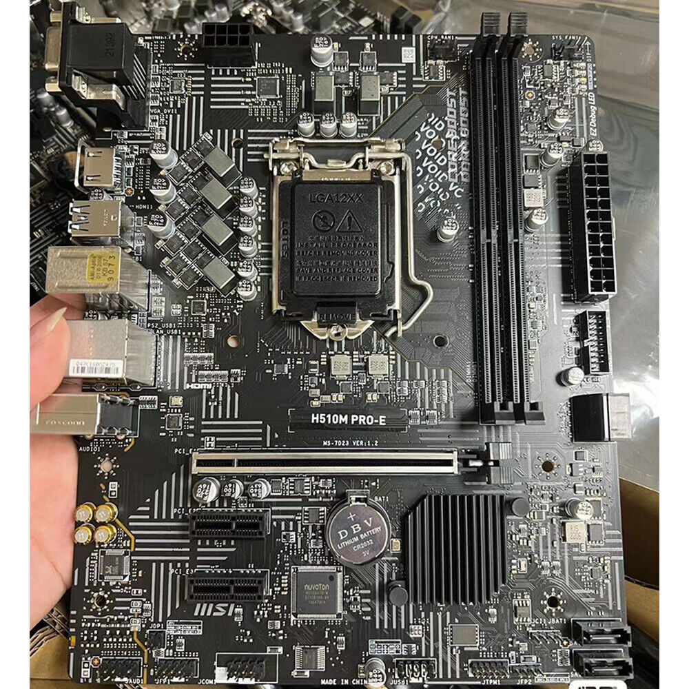 Msi H510M Pro-E Mainboard | Shopee Malaysia