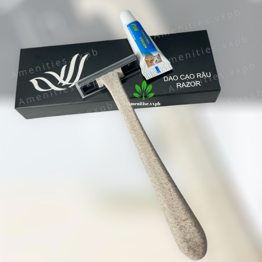 100 sets of barley razors in a luxurious black bird wing box for use in ...