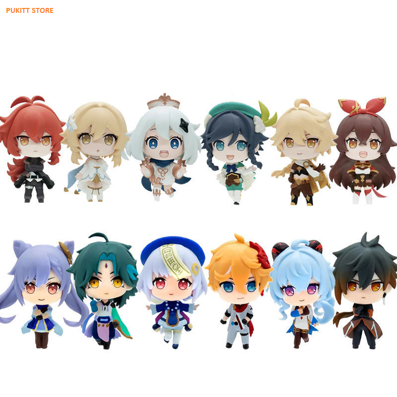 Model Set Of 6 Genshin Impact GI11 Objects | Shopee Malaysia
